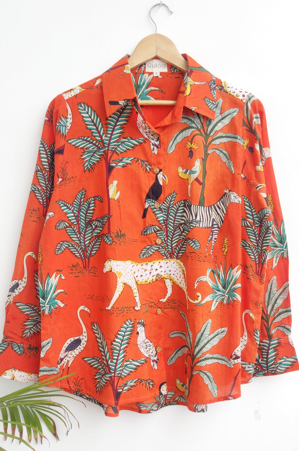 Tropical Jungle Print Shirt – Gulaal